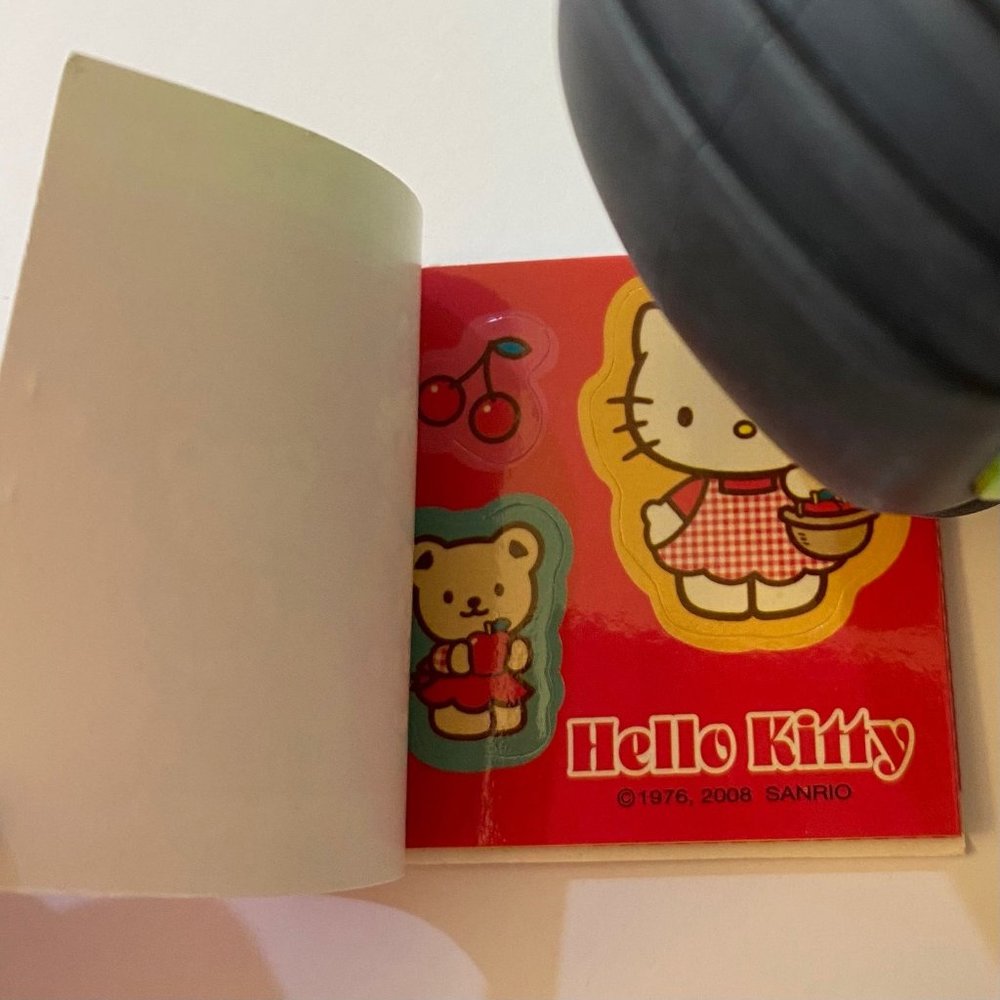 Sanrio Hello Kitty 1976 2008 Mini Sticker Book - Gem